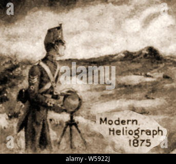 Ancient morse code telegraphy device isolated on a white background ...