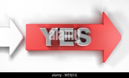 LOG IN red arrow - 3D rendering illustration Stock Photo - Alamy