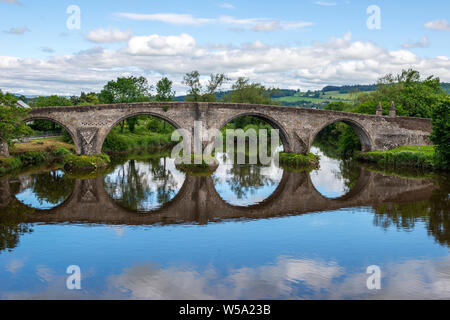 Stirling Bridge, Scotland, scene of the historic Battle of Stirling ...