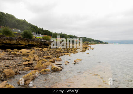 Gourock to Inverkip Coastline West of Scotland July 2019 Stock Photo ...