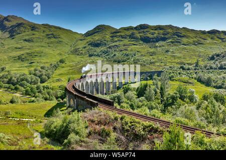 Glenfinnan Viaduct from the Harry Potter films, Jacobin Express ...