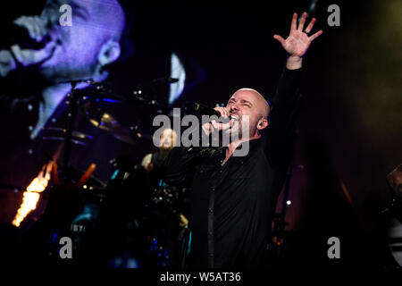 David Draiman a lead singer of Disturbed American heavy metal band ...