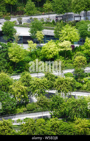 Singapore-27 JUL 2019: HDB's first new generation neighborhood center ...