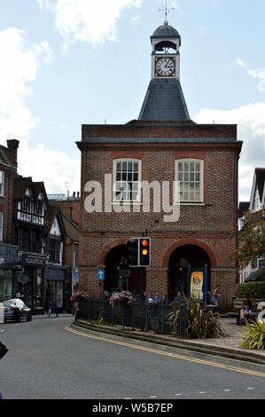 Reigate town center Stock Photo - Alamy