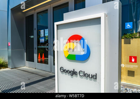 July 19, 2019 Sunnyvale / CA / USA - Google Cloud headquarters located ...