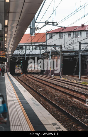 Newtown Station on Sydney Train Network, Sydney, New South Wales ...
