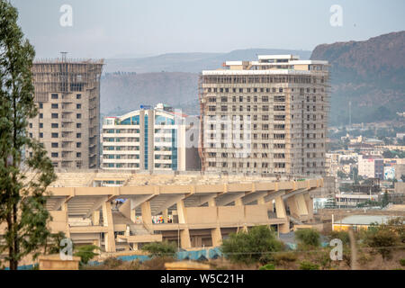 The urban cityscape of Mekele, Ethiopia. Mekele, Ethiopia Stock Photo ...