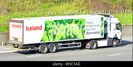 HGV Lorry Iceland Stock Photo - Alamy