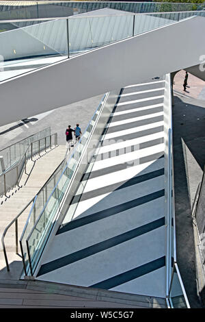 Steps and walkways in the park Stock Photo - Alamy