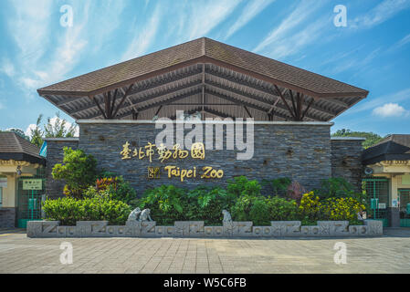 Taipei, Taiwan - July 26, 2019: Taipei Zoo, alson known as Muzha Zoo ...