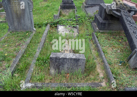 the dilapidated grave of edward stanley gibbons, stamp dealer and ...