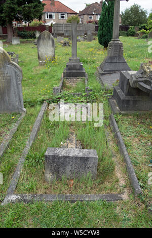 the dilapidated grave of edward stanley gibbons, stamp dealer and ...