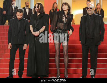 CANNES, FRANCE - MAY 18: Lux Aeterna cast and crew during the 72nd ...