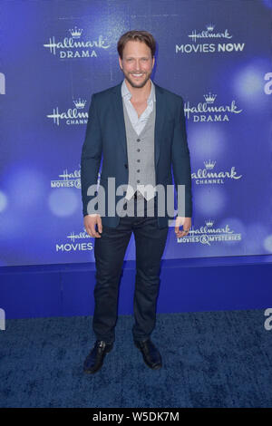 Jon Cor at the Hallmark Channel Summer TCA 2019 event in a private ...