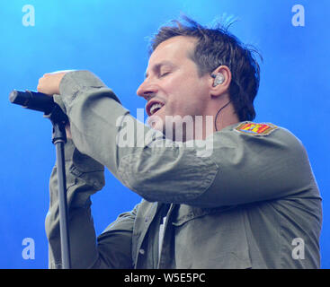Raine Maida lead Singer of Our Lady Peace performs during the Together ...