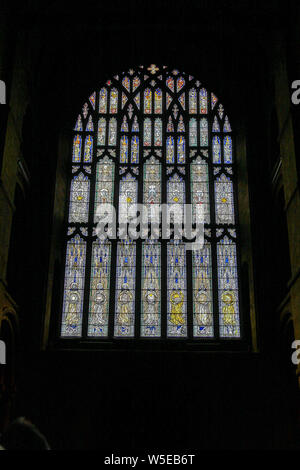 Stained glass window Southwell Minster 12th 14th century Norman ...