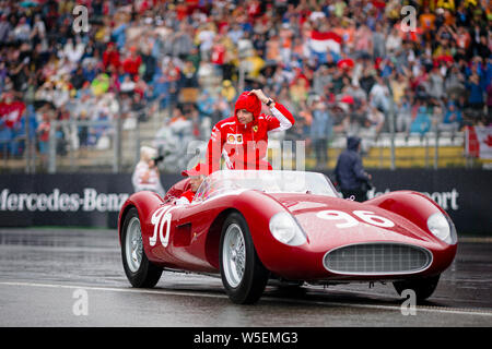 Charles Leclerc of Ferrari prior to the F1 Grand Prix of Brazil at ...