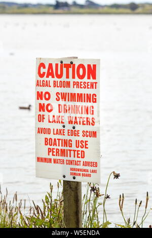 Levin, New Zealand - November 12th, 2017: Information Board posted at ...