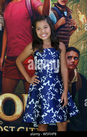 LOS ANGELES - JUL 28: Madelyn Miranda at the "Dora and the Lost City of ...