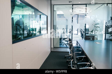 interior of meeting room in moder office Stock Photo - Alamy