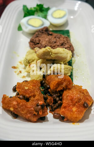 A plate of gudeg, traditional Indonesian food from Jogyakarta Stock ...