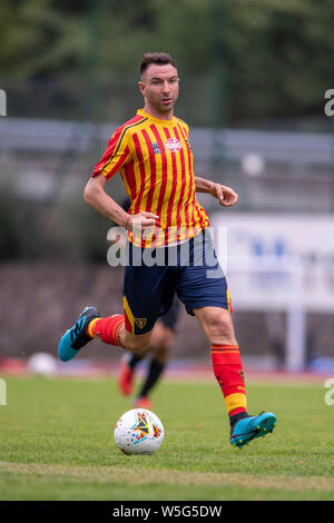 Fabio Lucioni (Lecce) during the during the pre-season friendly match ...