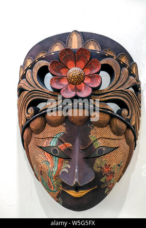 traditional Javanese dance mask Java Indonesia dsca 0835 Stock Photo ...