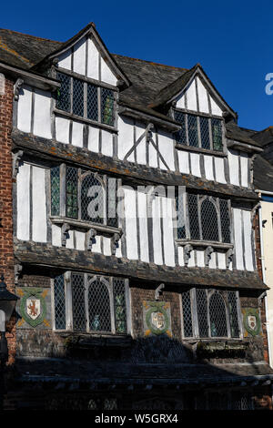 Tudor House, Exeter Stock Photo - Alamy