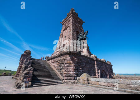 Kyffhaeuser Monument Barbarossa Stock Photo - Alamy