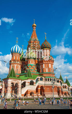 Temple of Basil the Blessed, Moscow, Russia, Red Square Stock Photo - Alamy