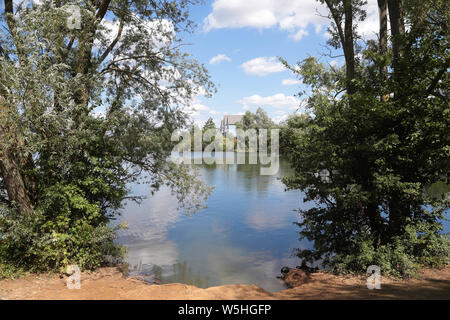 Leybourne Lakes Country Park Larkfield Kent Stock Photo - Alamy