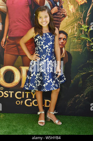 Madelyn Miranda attends the LA premiere of "Dora and the Lost City of ...