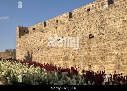 The stone city walls of Famagusta in Cyprus Stock Photo - Alamy