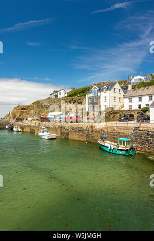Part of Portreath Harbour, Cornwall, UK Stock Photo - Alamy