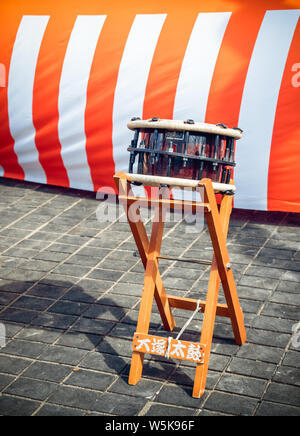 Traditional japanese percussion instrument shime-daiko or namitsuke it ...