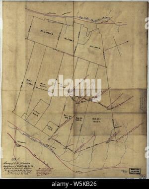 Map of Rockbridge Co. Va Stock Photo - Alamy