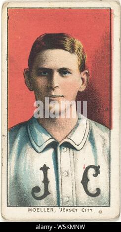 Dan Moeller, Jersey City Team, baseball card portrait Stock Photo - Alamy