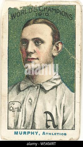 Danny Murphy, Philadelphia Athletics, baseball card portrait Stock Photo - Alamy