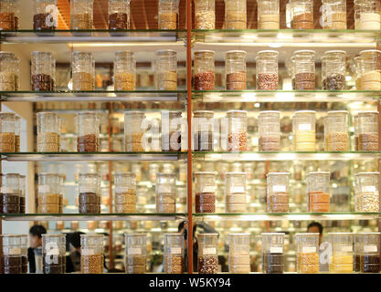 316 various kinds of seeds are displayed at the Foshan Seed Museum in ...
