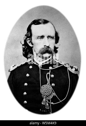 Custer Lt Col George A 1873 Stock Photo - Alamy