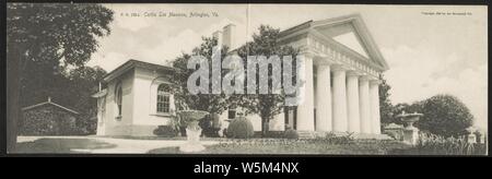 Custis-Lee Mansion, Arlington, Va. , Historic buildings, Tichnor ...