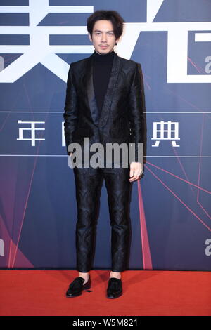 --FILE--Hong Kong actor Wallace Chung or Chung Hon-leung is pictured on ...
