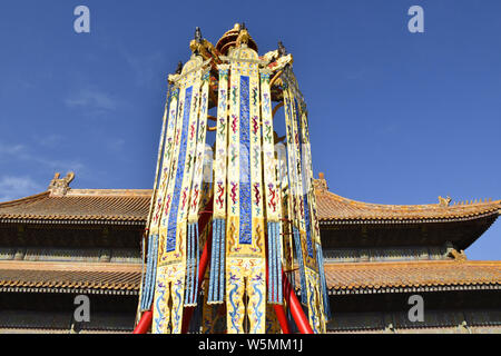 --FILE--The Longevity Lanterns (wanshou deng) are displayed at the ...