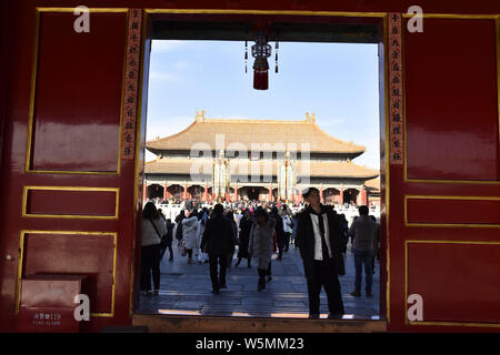 --FILE--The Longevity Lanterns (wanshou deng) are displayed at the ...