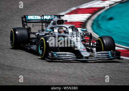 Mercedes' Lewis Hamilton competes during the Formula One Mexico Grand ...