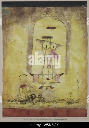 Paul Klee - Dance You Monster to My Soft Song Stock Photo - Alamy