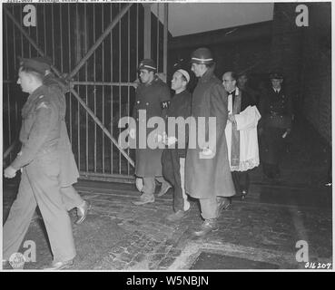 German War Crimes Trials. Nuernberg & Dachau; Scope and content: Five ...