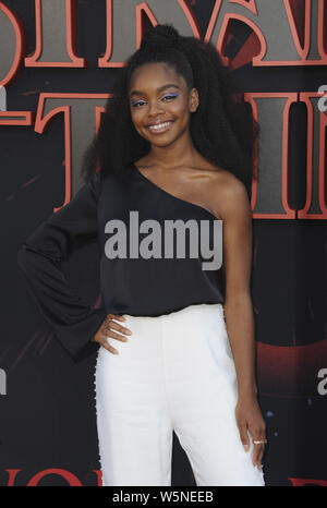 LOS ANGELES - JUN 28: Marsai Martin at the "Stranger Things" Season 3 ...