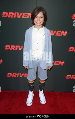 HOLLYWOOD, CA - JULY 29: Asher Miles Fallica, at The Universal Pictures ...