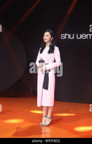 Chinese actress Chen Shu attends the 2026 China Film and TV Night in ...